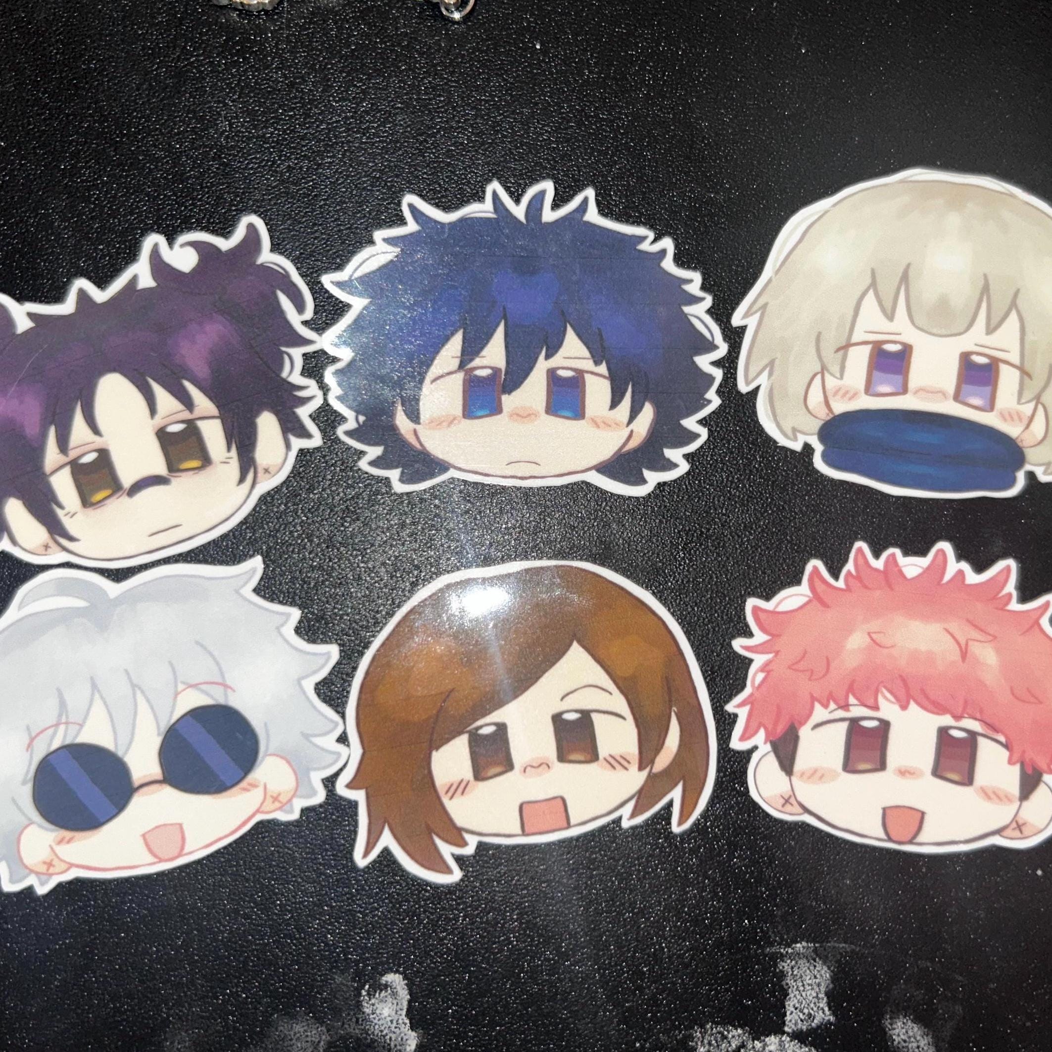 Cute Jjk/ Jujutsu Kaisen Anime Water Resistant Stickers, Perfect ...