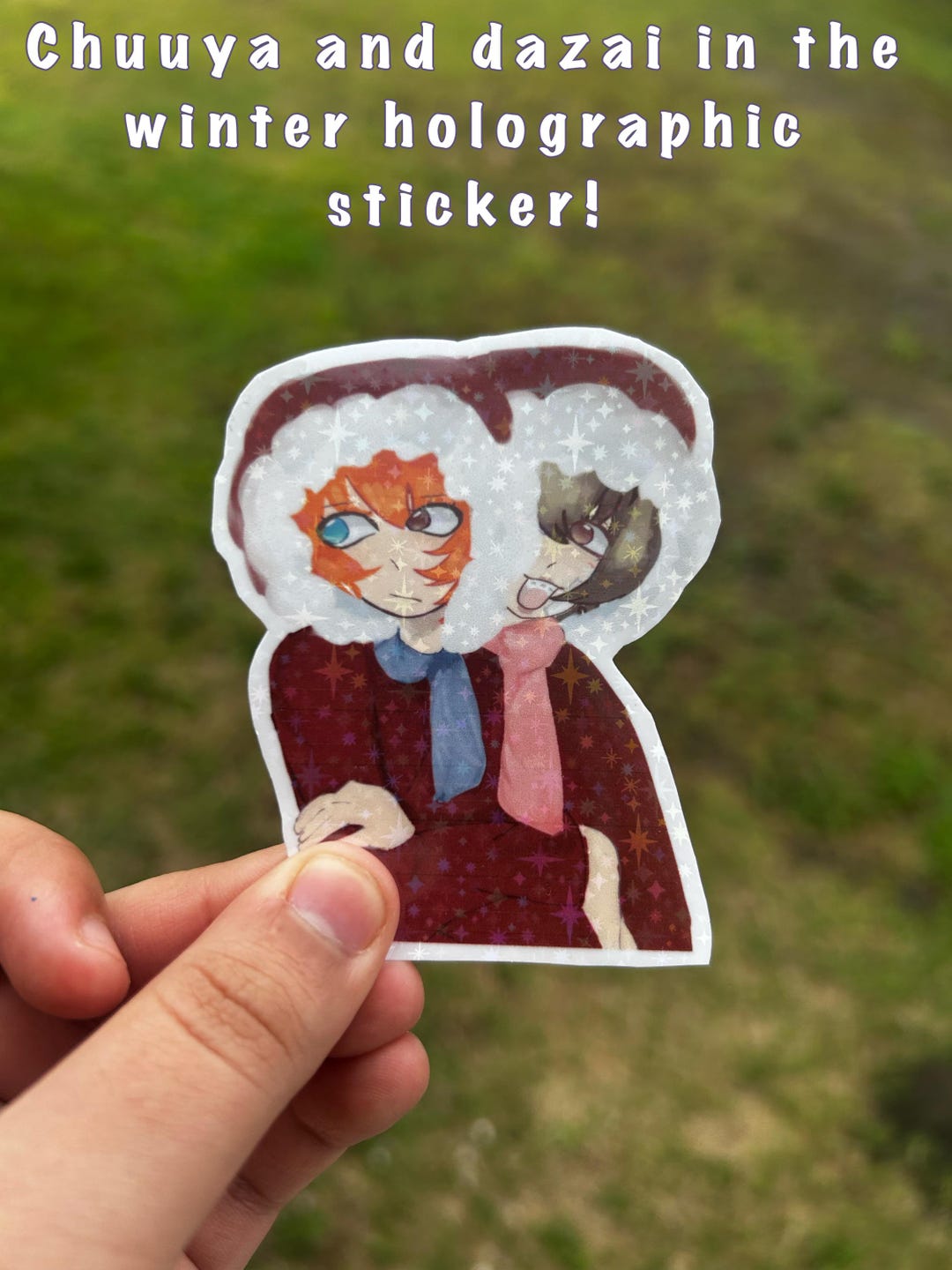 Bsd/bungou Stray Dogs Chuuya and Dazai in the Winter Holographic ...