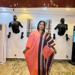 African Aso Oke Boubou - Etsy