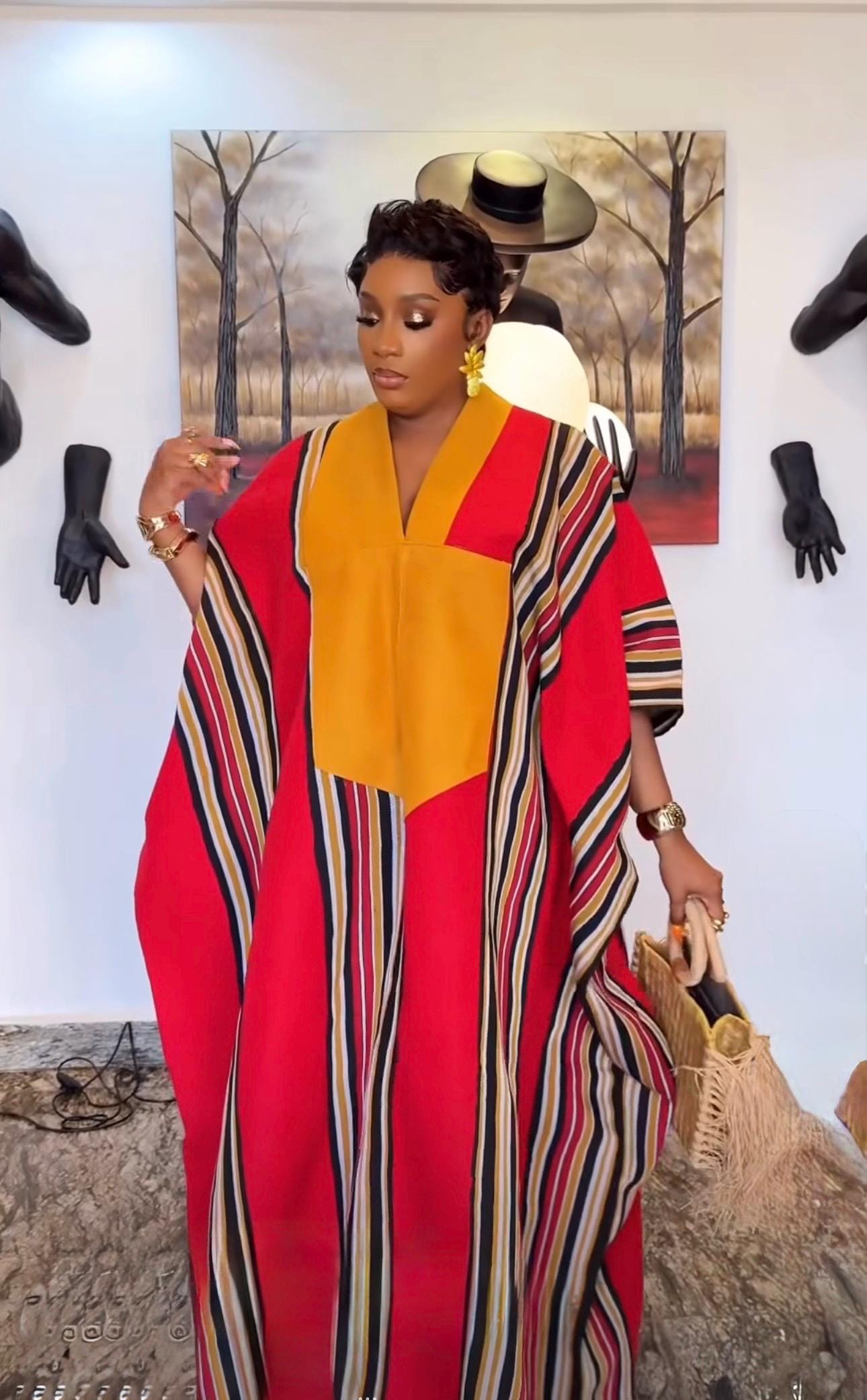 African Aso Oke Boubou - Etsy
