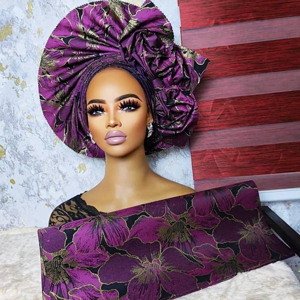 Pre Tied African Gele - Etsy