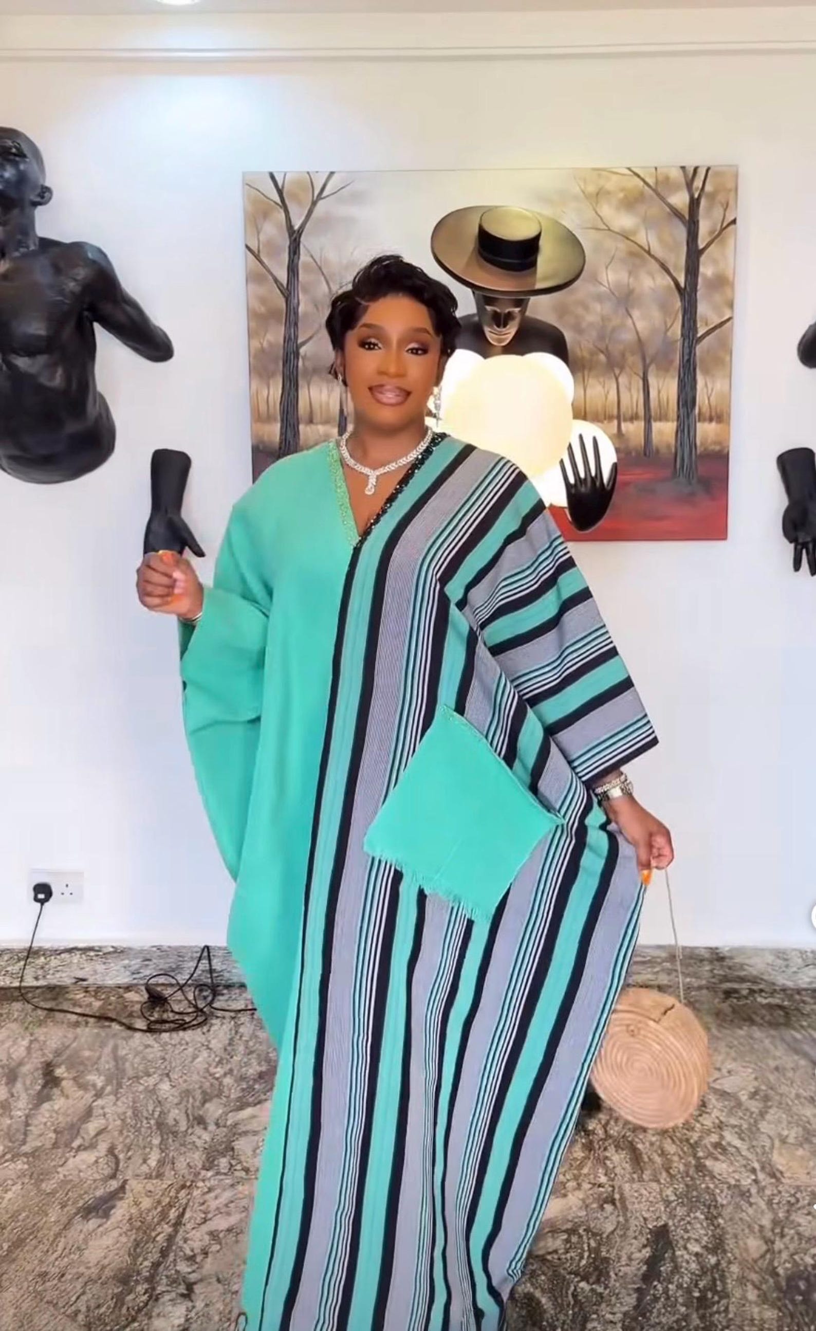 African Aso Oke Boubou - Etsy