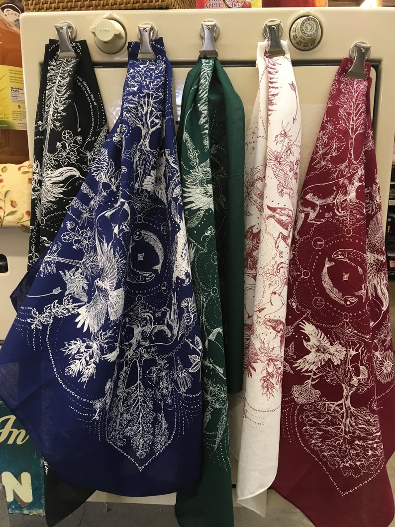 Olympic Peninsula Bandana Chimacum Corner Store - Etsy