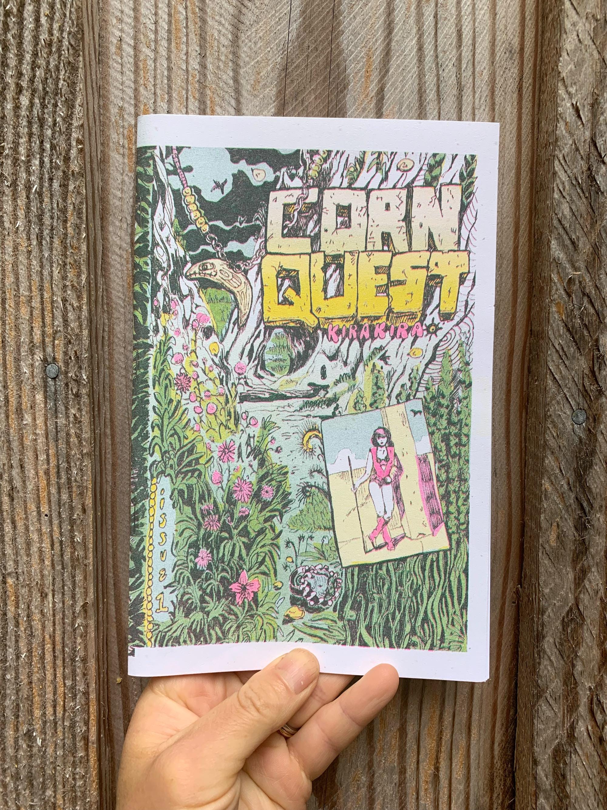 Corn Quest Comicbook - Etsy