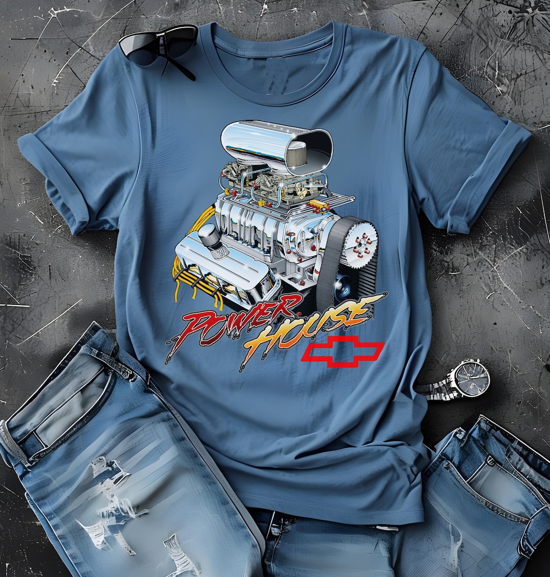 Chevy Blown Big Block Shirt, Vintage Car Tee, Chevy Big Block, Muscle ...