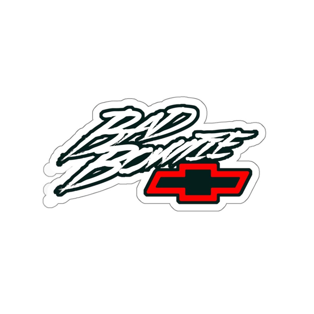 Chevy Bad Bowtie Die-cut Sticker 6", Car Sticker, Vehicle Decal, Laptop ...