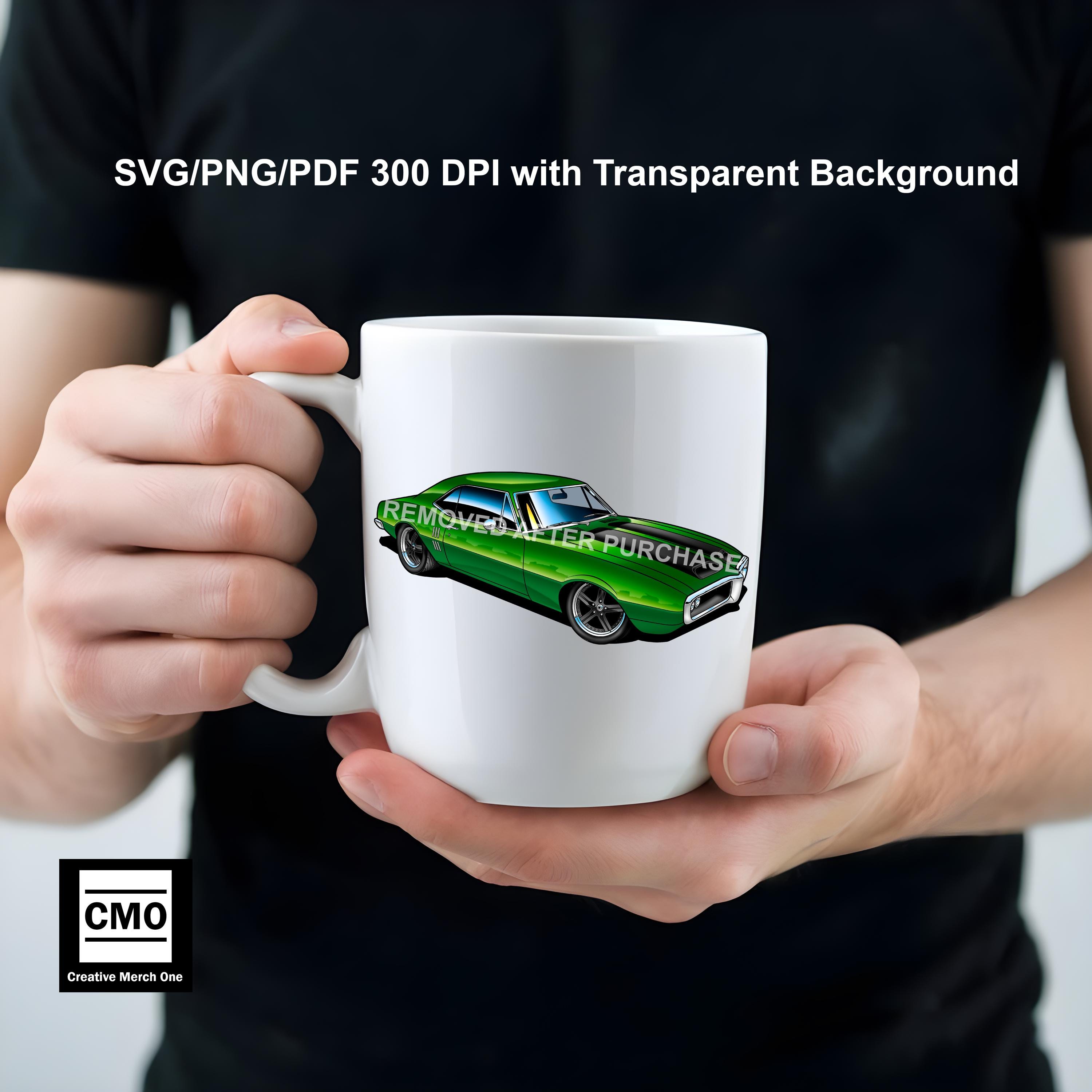 Pontiac Firebird Illustration: Restomod Clipart (digital Download) - Etsy