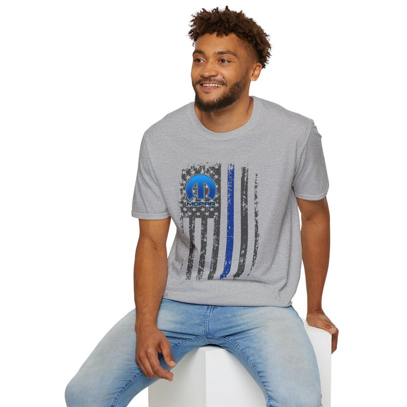 Mopar Patriotic T-shirt: Vintage American Muscle Car Fan Tee - Etsy