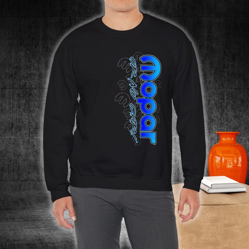 Mopar or No Car Sweatshirt: Vintage Muscle Car Enthusiast Apparel, Ram ...