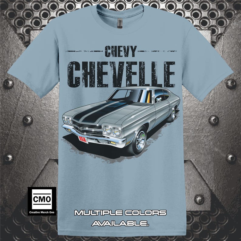 Chevy Chevelle SS Unisex T-shirt, Muscle Car Lover Gift, Classic Car ...