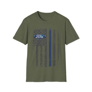 Vintage American Flag Ford T-shirt: Patriotic Graphic Tee - Etsy