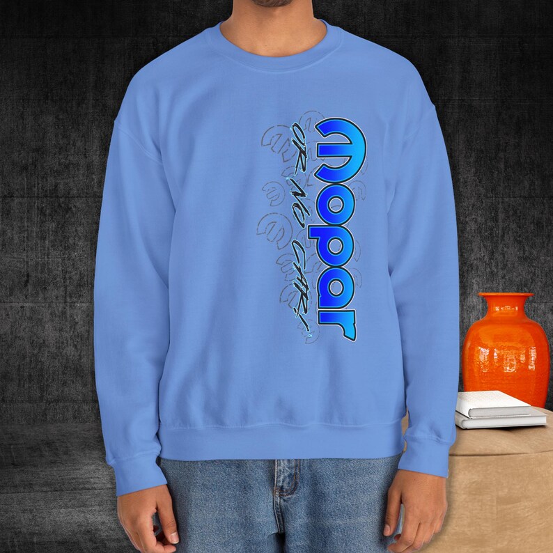 Mopar or No Car Sweatshirt: Vintage Muscle Car Enthusiast Apparel, Ram ...