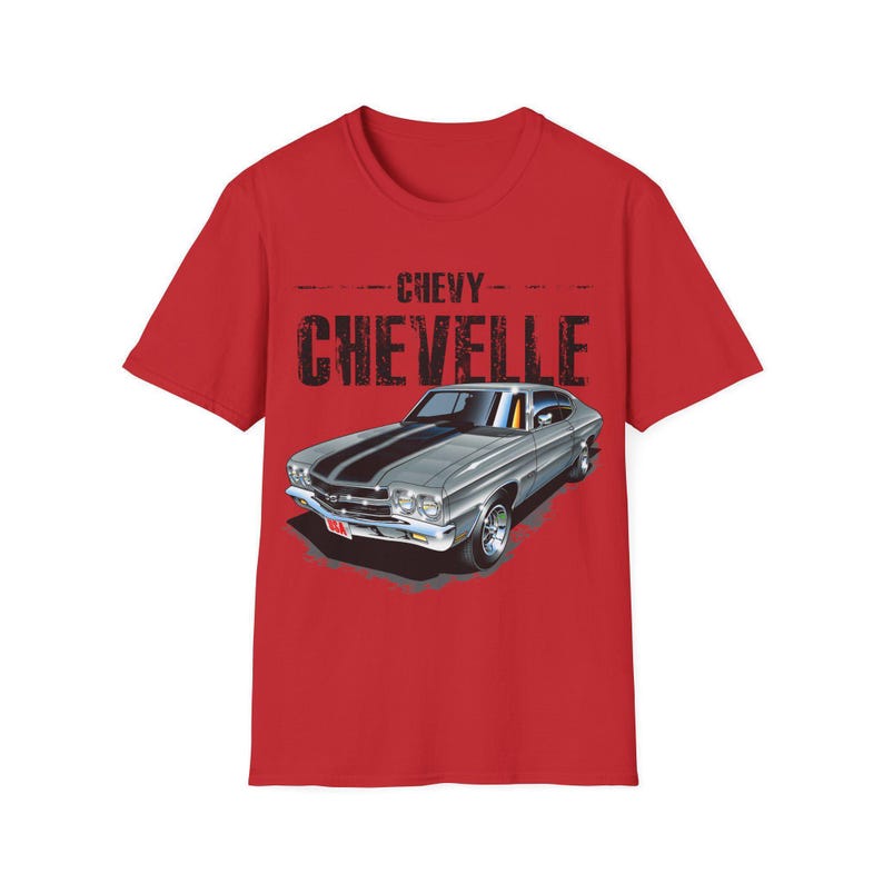 Chevy Chevelle SS Unisex T-shirt, Muscle Car Lover Gift, Classic Car ...