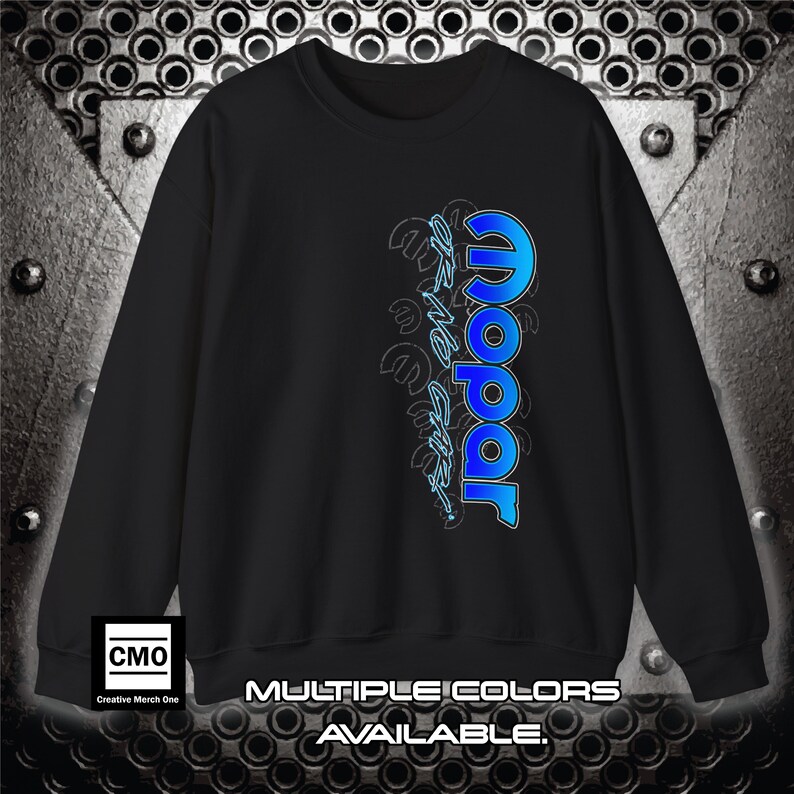 Mopar or No Car Sweatshirt: Vintage Muscle Car Enthusiast Apparel, Ram ...