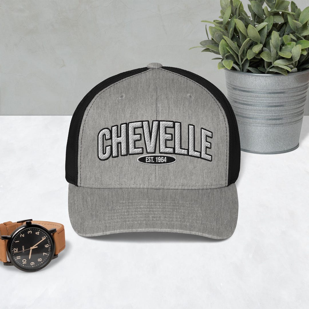 Chevy Chevelle EST 1964 Snapback Trucker Cap: Retro Classic Car Hat - Etsy