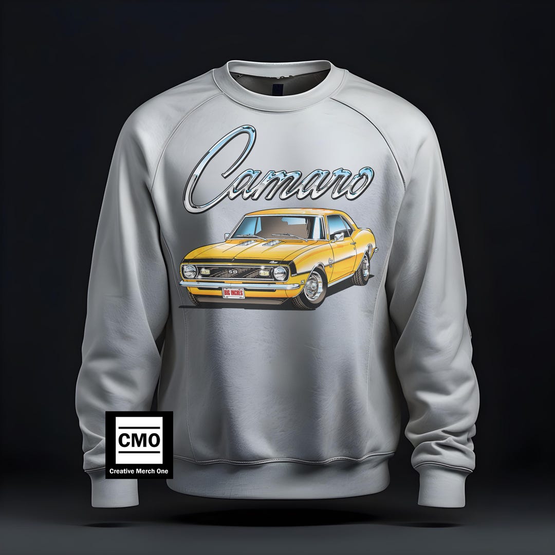 Chevy 1967 Camaro Sweatshirt | Vintage Car Lover | Muscle Car Fan Gift ...