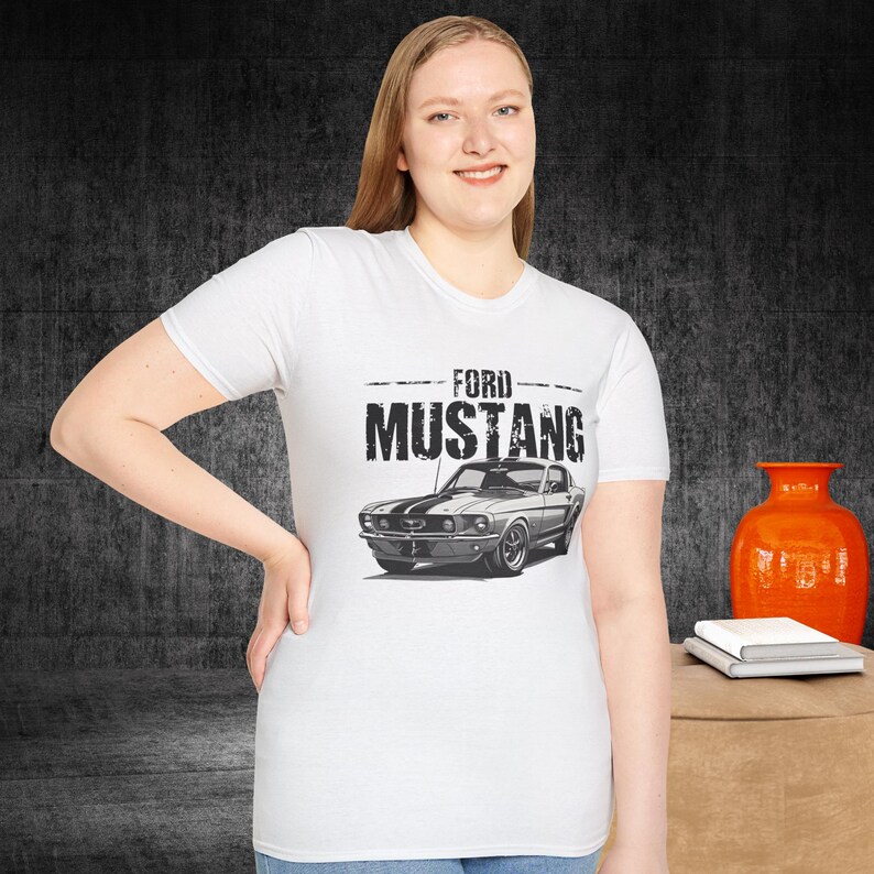 Ford Mustang GT T-shirt: Classic Car Tee, Retro Auto Apparel - Etsy