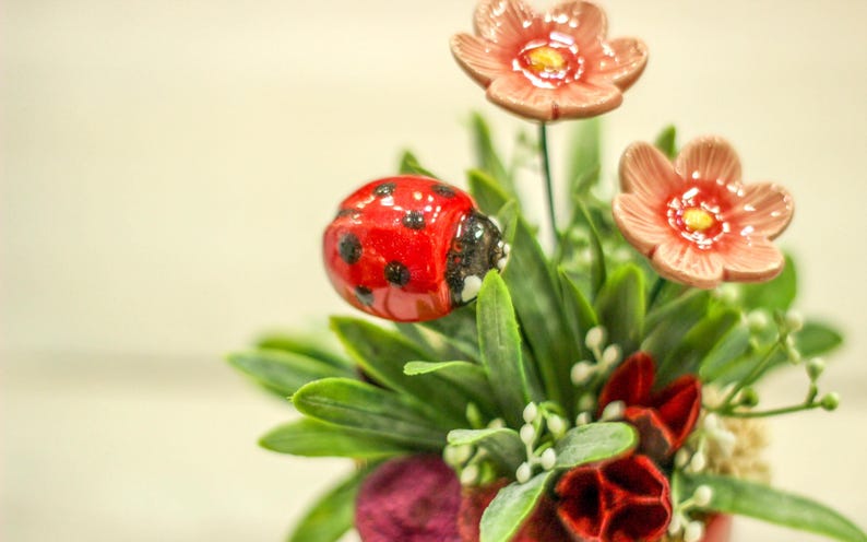 Ceramic Handmade Ladybug - Etsy