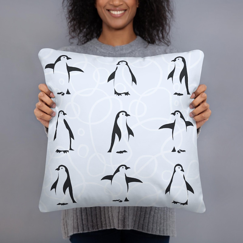 Penguin Pillow - Etsy