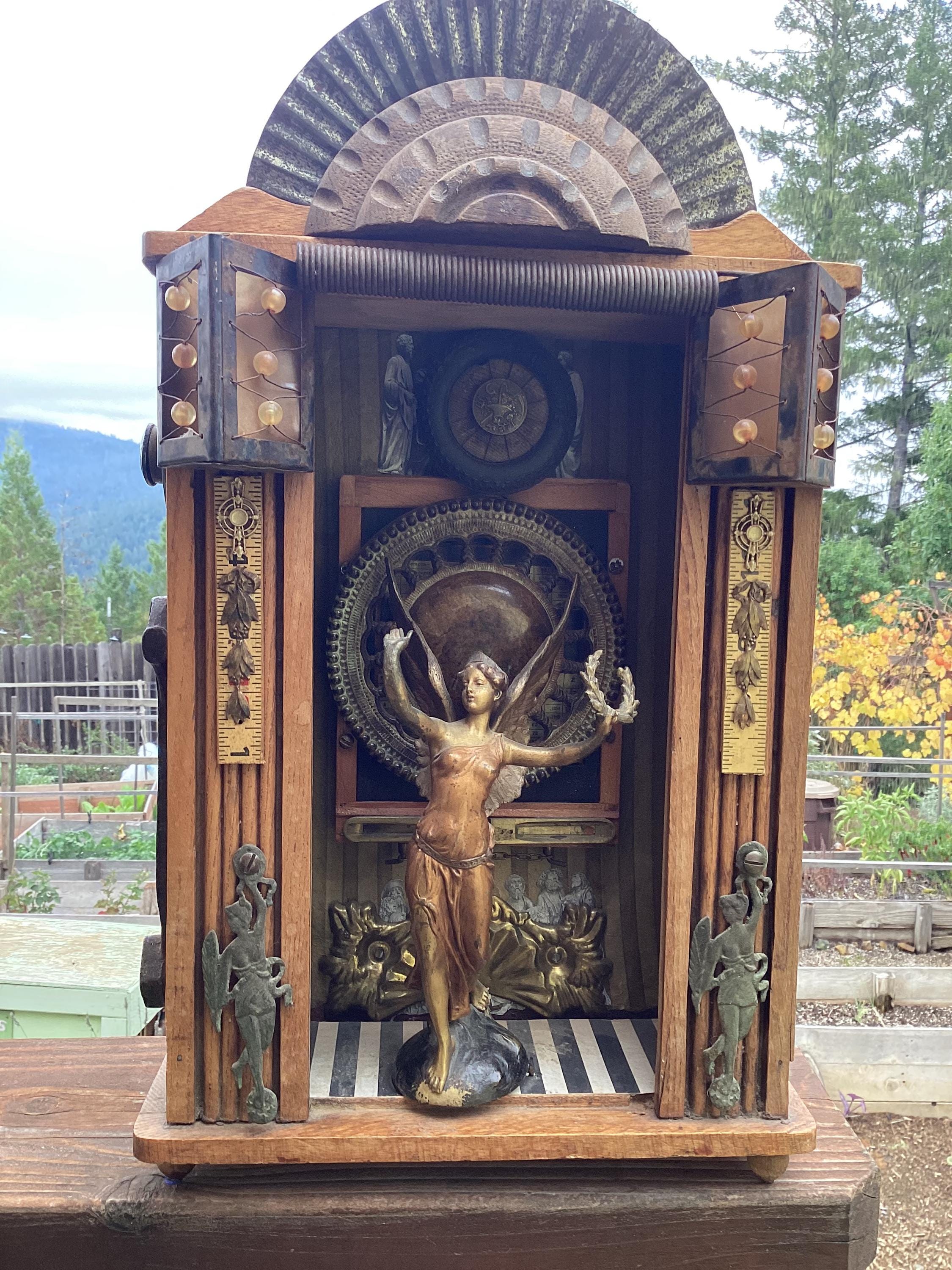 Original Art Assemblage Handmade Sculpture Repurposed Antique Altered ...