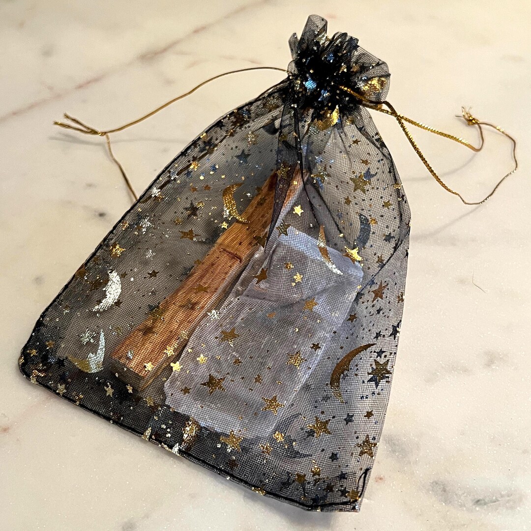 Palo Santo Stick & Selenite Crystal Set, Smudging Kit - Etsy