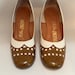 Vintage Brown Off-white Leather Spectator Pump, Women's Size 6.5 ...