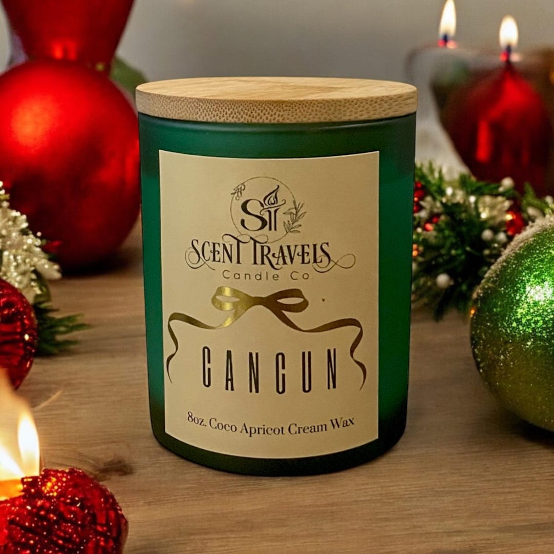 Cancun- Destination Candles, Christmas Candle Gift, Luxury Travel ...