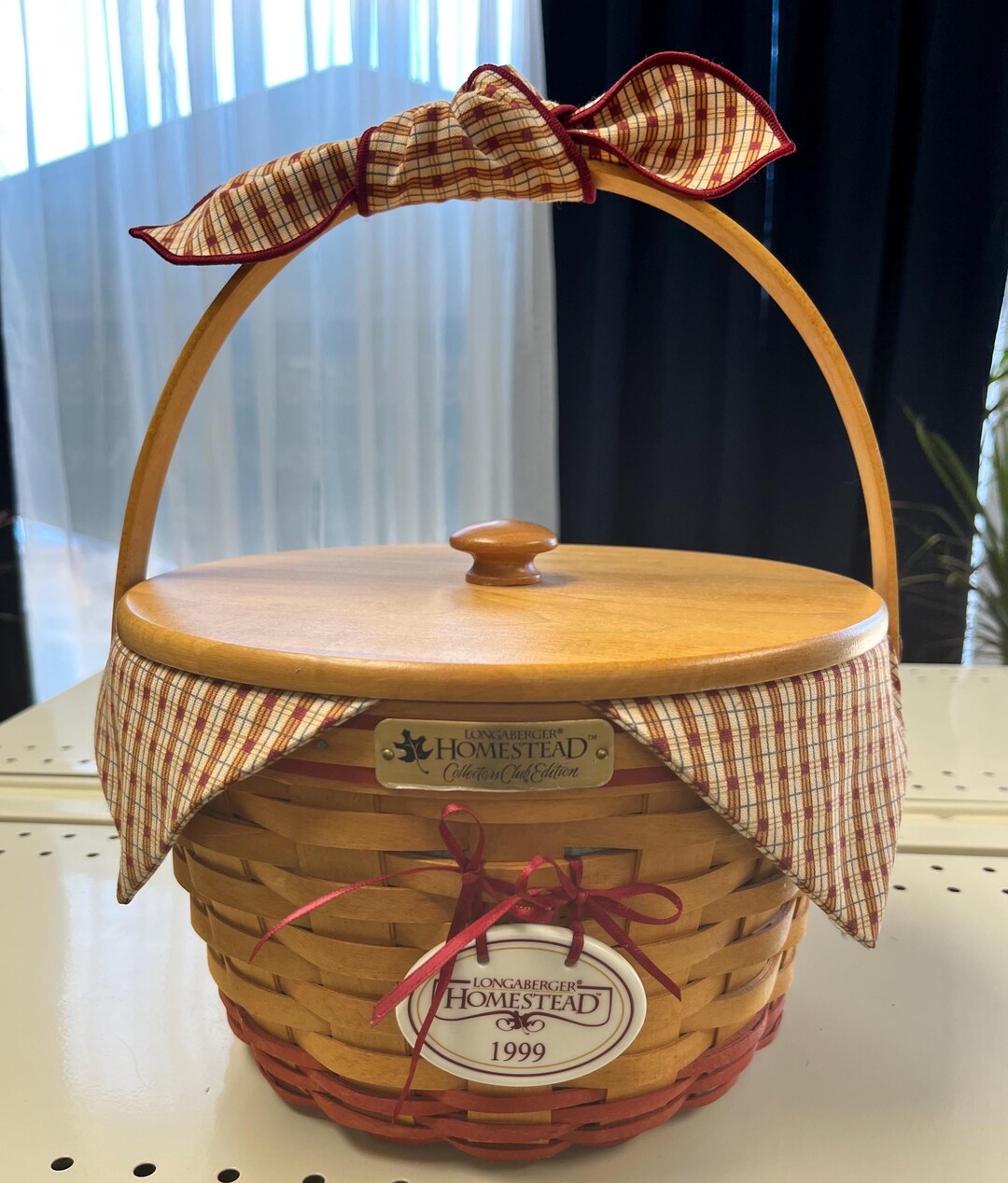 1999 Longaberger Homestead Collector's Club Edition Basket. - Etsy