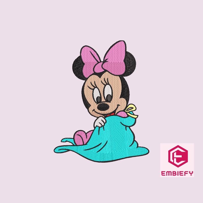 Minnie Embroidery - Etsy