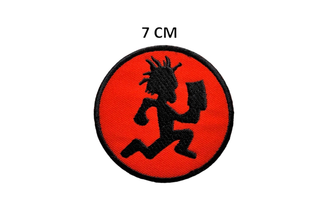 ICP Insane Clown Pose Running Man Embroidered Iron or Sew on Patch ...