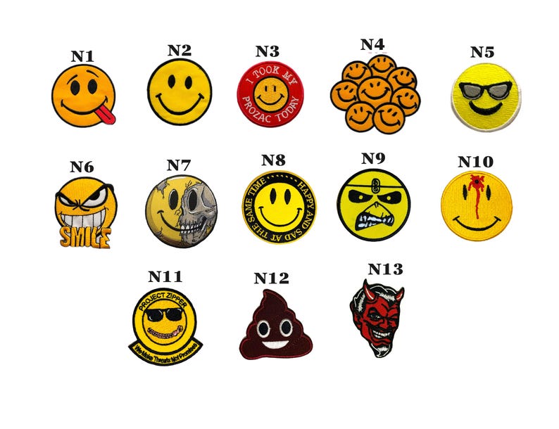 Cool Cute Emojis Smile Angry Scary Face Poop Half Skull Cool Crack Head ...