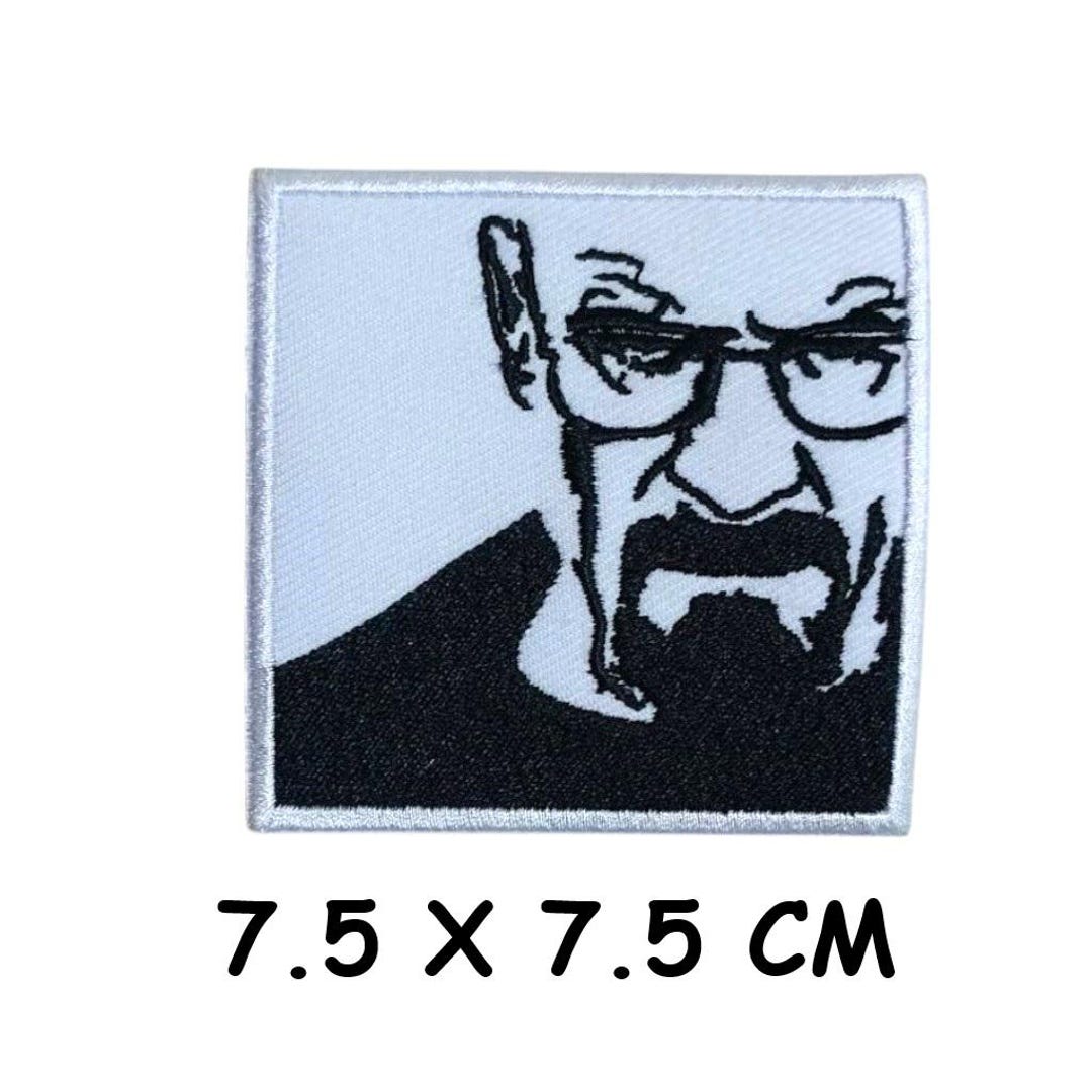 Walter Breaking Bad Angry Face Series Dress Transfer Applique ...