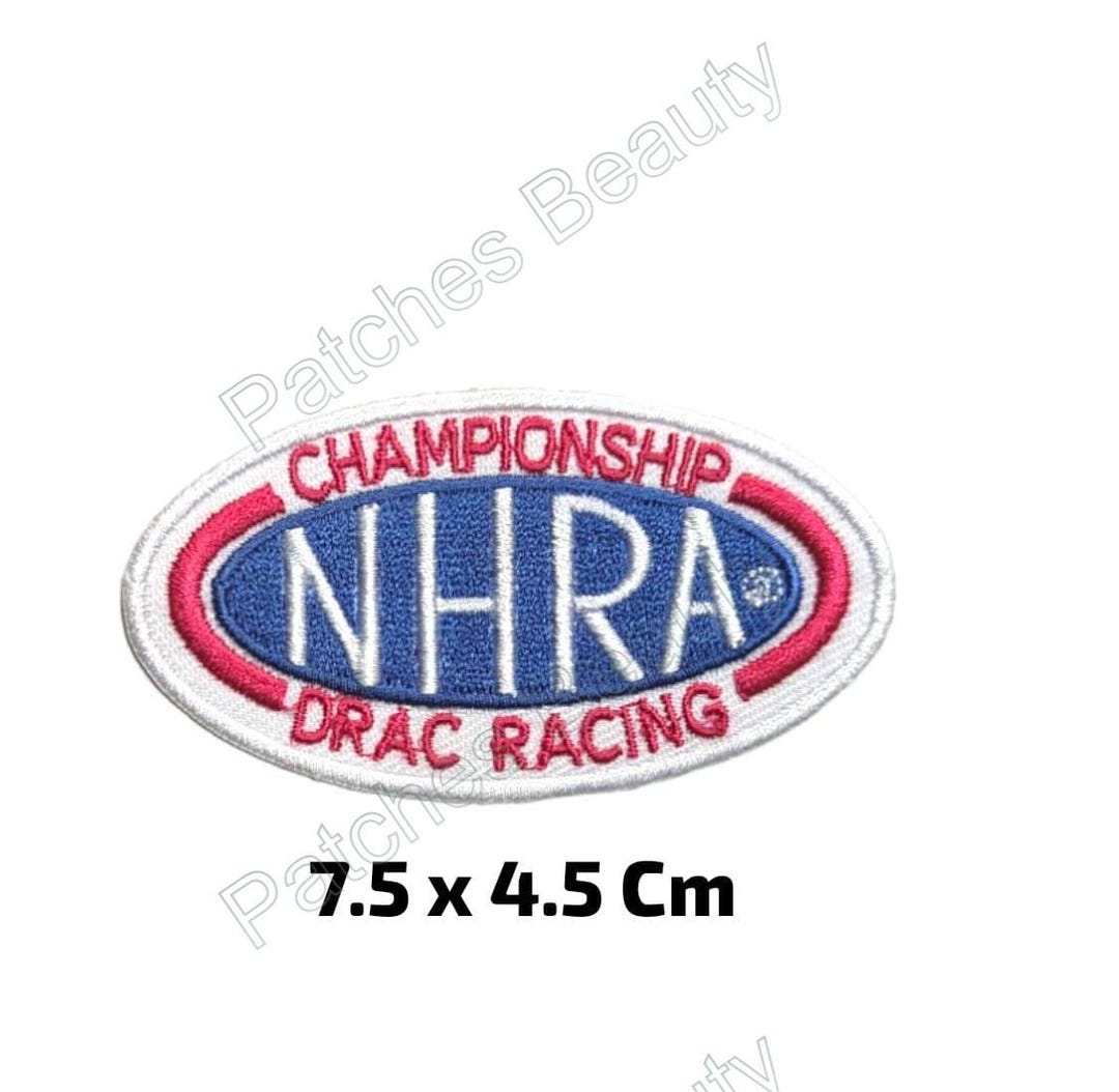 Drac Racing Race Championship NHRA Embroidered Iron Sew on Patch ...