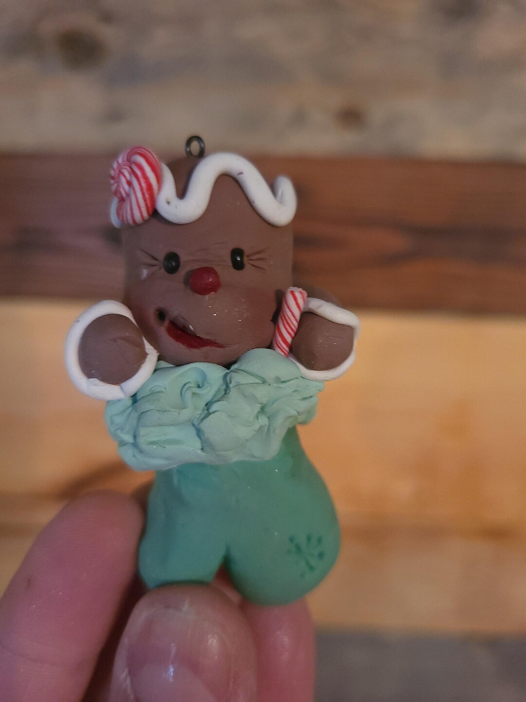 Gingerbread Man in Stocking - Etsy