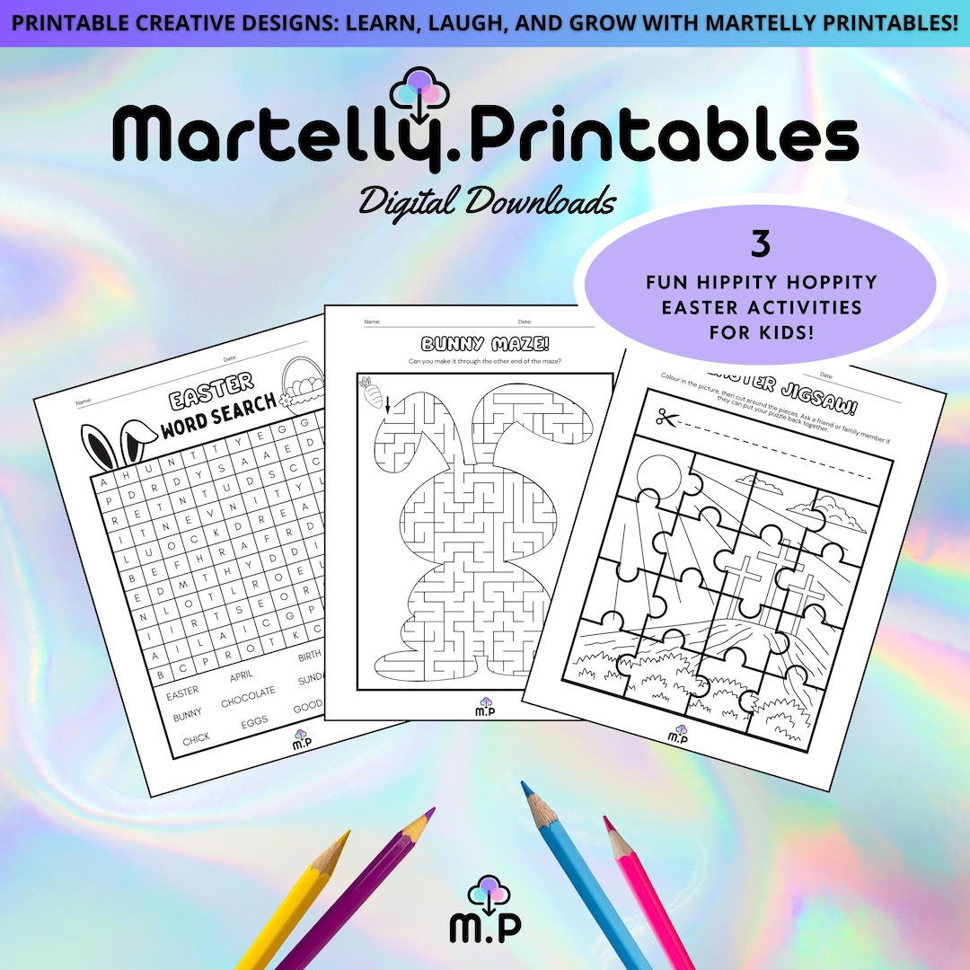 3 Hippity Hoppity Easter Activities for Kids - Easter - Christian ...