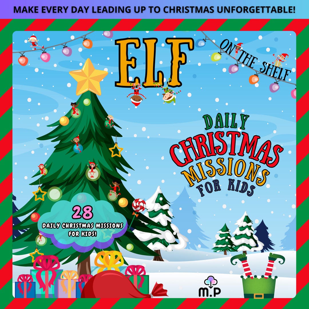 Interactive Elf on the Shelf Holiday Magic: Daily Christmas Missions ...