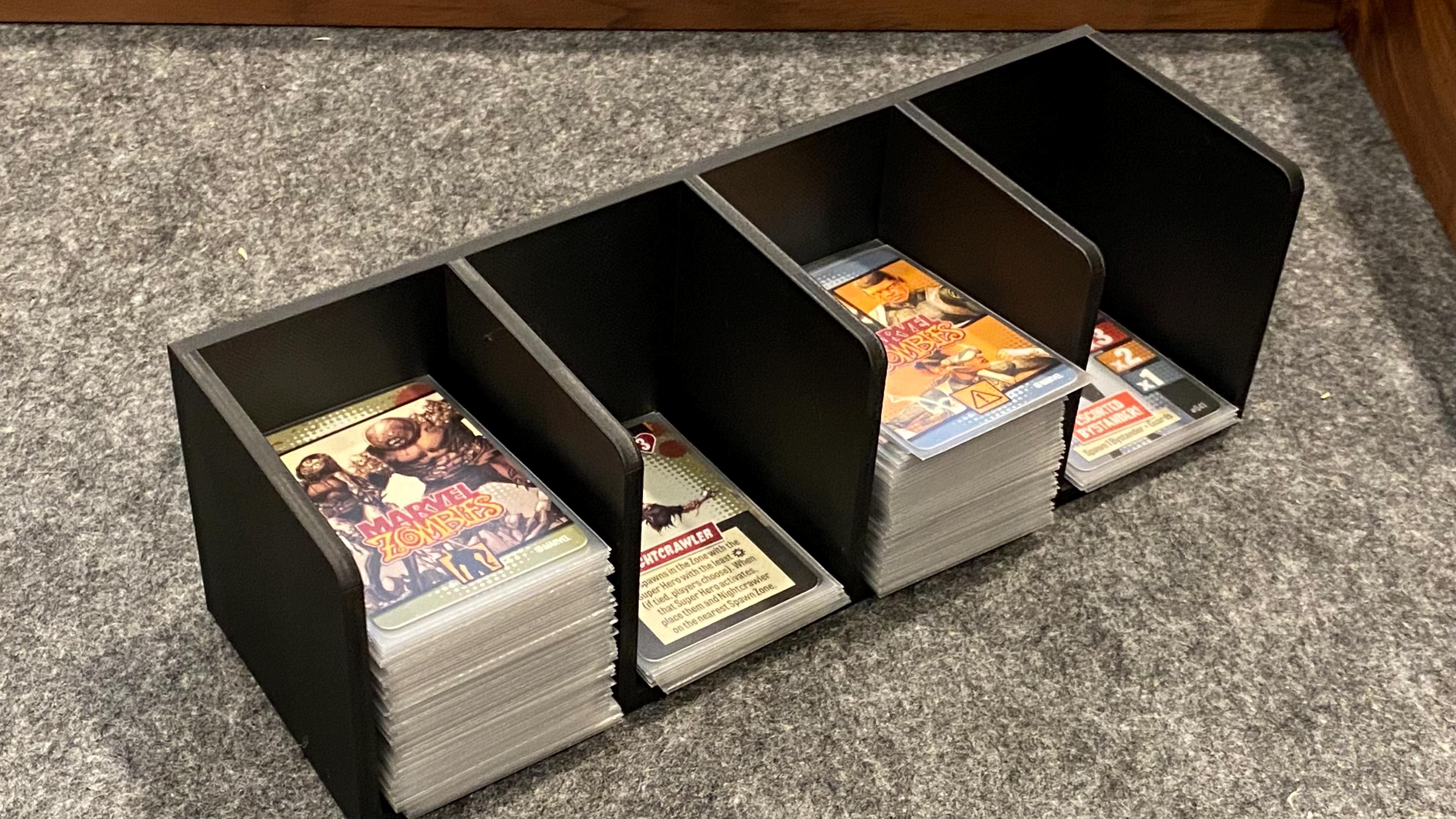 Mini American Card Sized Deck and Discard Tray (for Zombicide, Etc) - Etsy