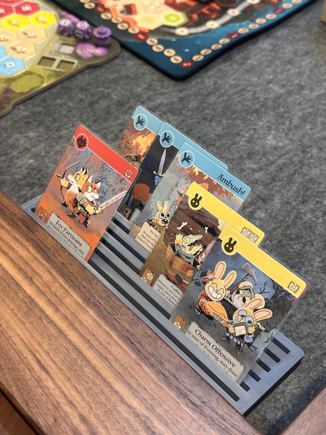 Wyrmwood Card Holder Accessory for Use With MGT / Modular Gaming Table ...