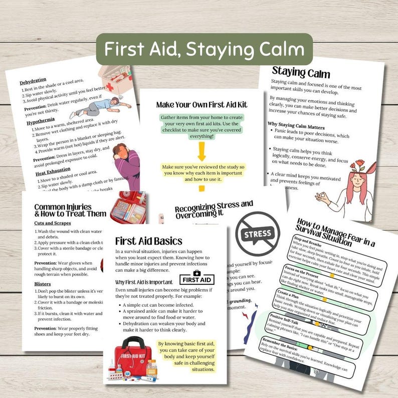 Survival Skills Unit Study for Summer Camp, Girl Scouts, Forest School ...
