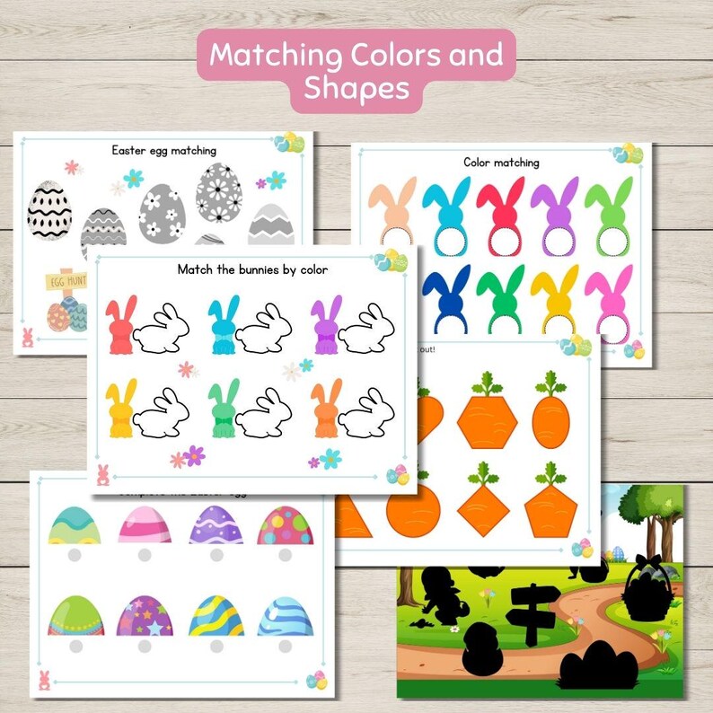 Easter Busy Book – Printable PDF Activity Pack for Preschool and ...