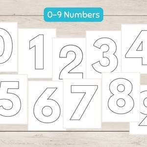 Printable Large Alphabet Block Letters and Numbers for Kids Crafts ...