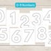 Printable Large Alphabet Block Letters and Numbers for Kids Crafts ...