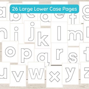 Printable Large Alphabet Block Letters and Numbers for Kids Crafts ...
