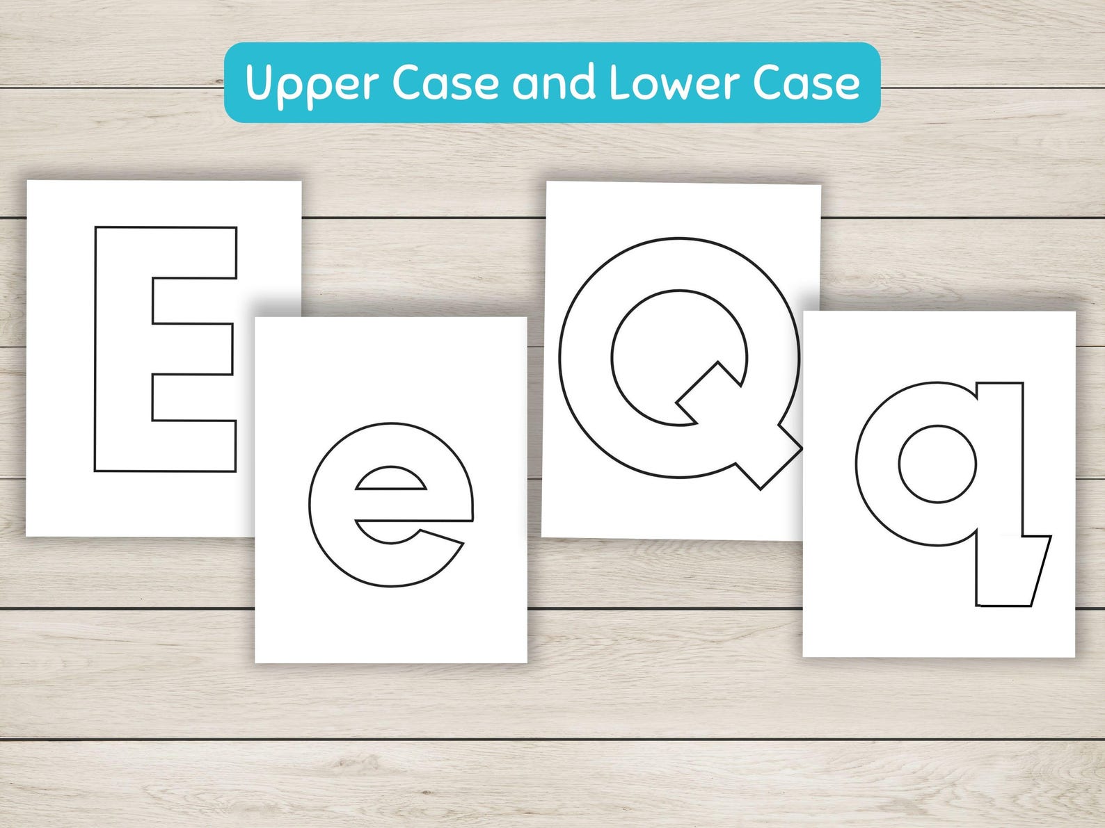 Printable Large Alphabet Block Letters and Numbers for Kids Crafts ...