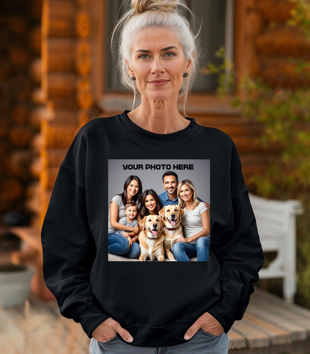 Custom Photo Shirt, Personalize Graphic Shirt, Custom Picture Tee, Your ...
