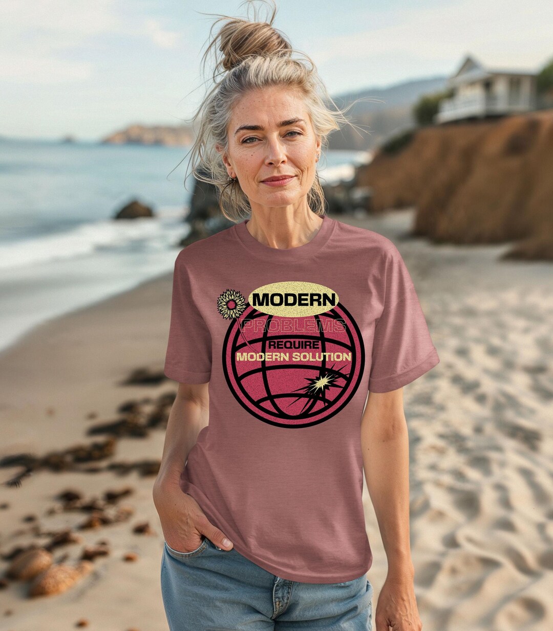 Modern Problems Require Modern Solutions T-shirt,movies Quote Shirt - Etsy