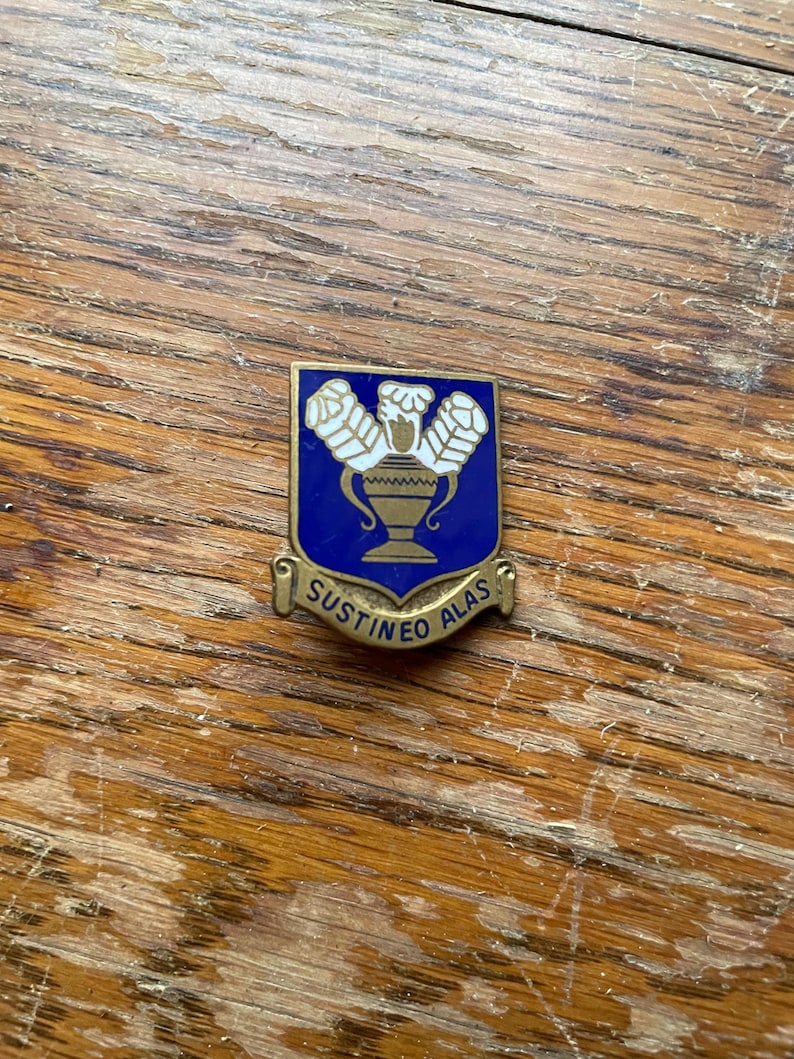 Vintage WWII USAAF Technical Training Command Badge, Gold Tone Sterling ...
