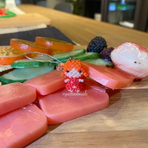 Ponyo Beaded Charm - Etsy