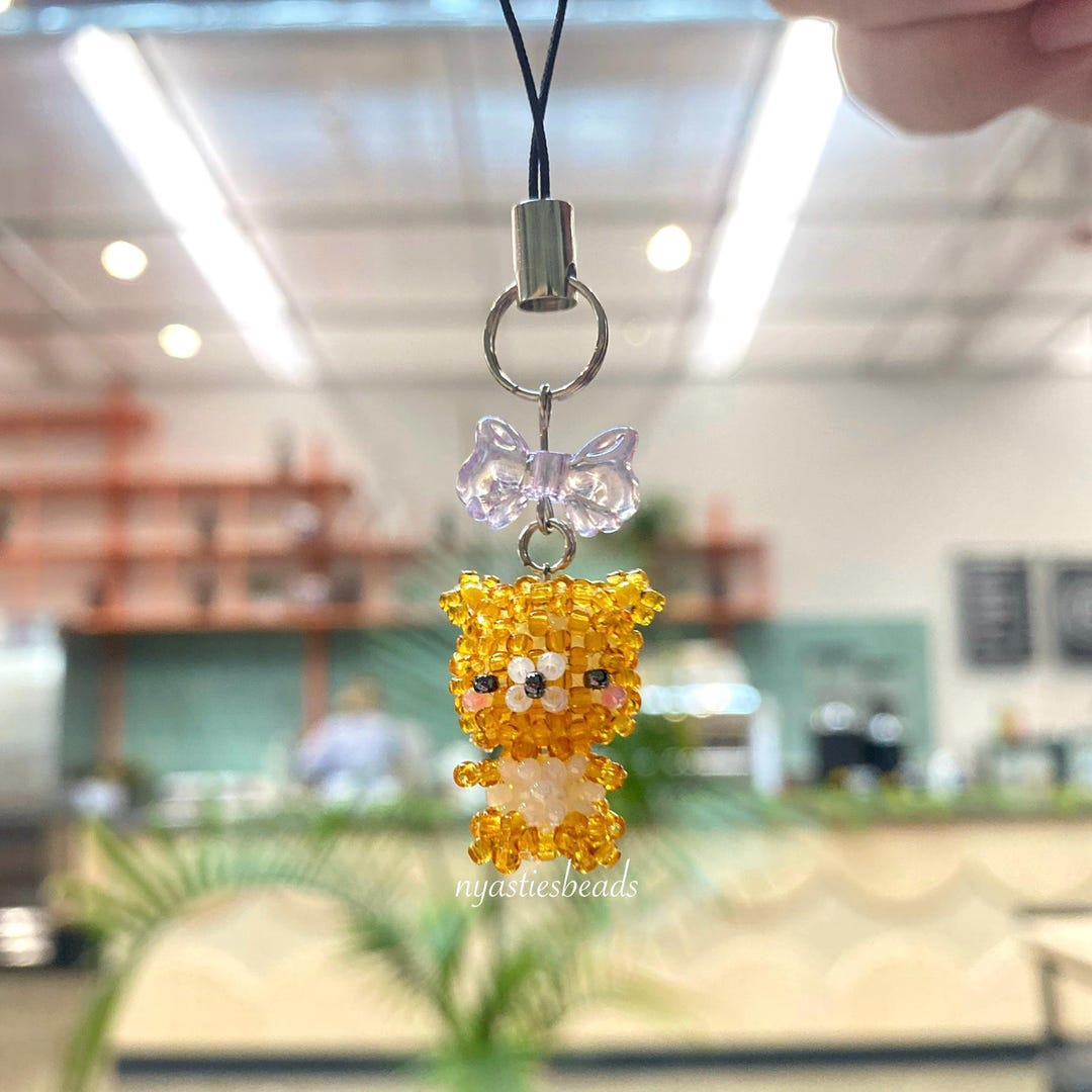 Rilakkuma Beaded Charm - Etsy