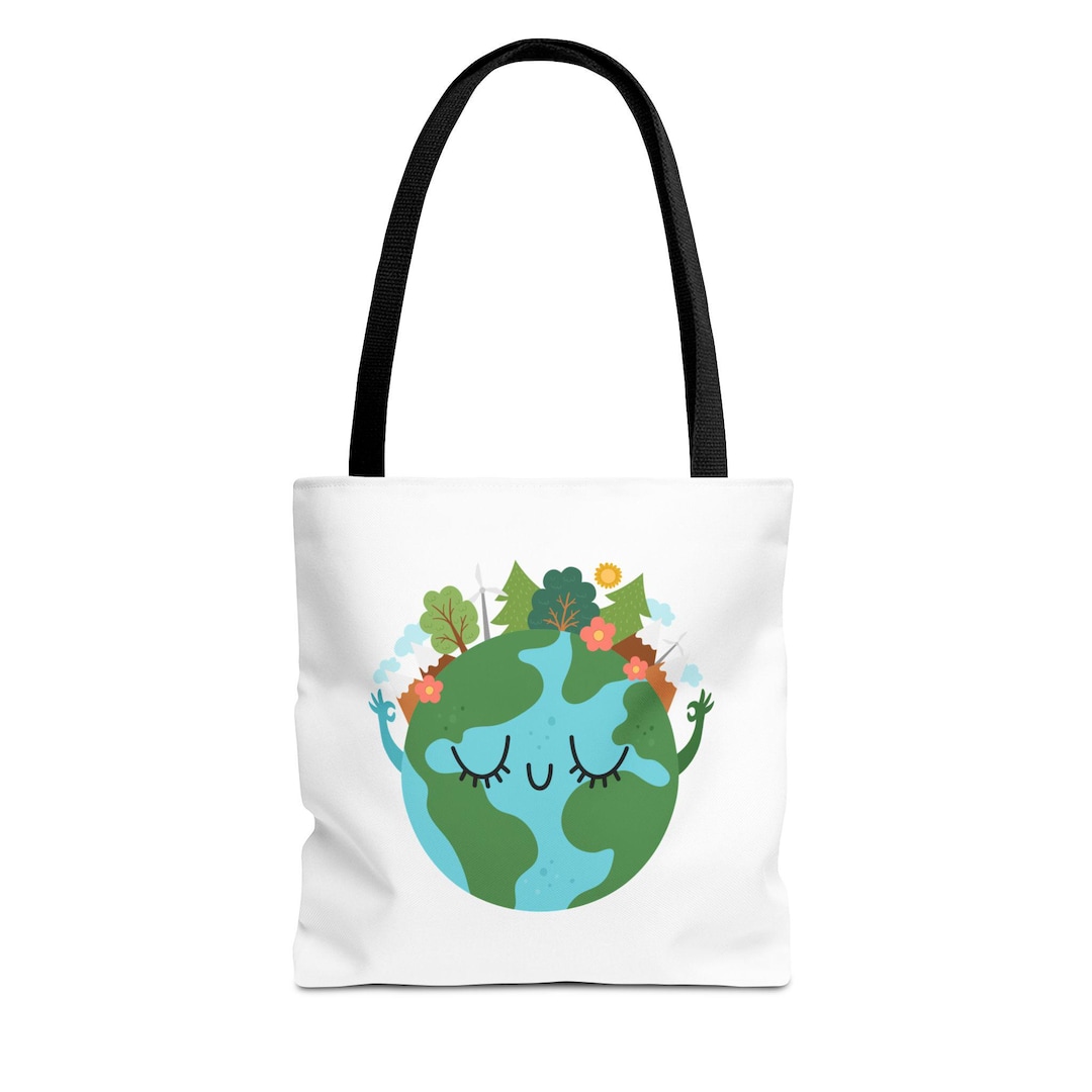 Eco-friendly Tote Bag, Keep Our Planet Clean, Reusable Shopping Bag ...